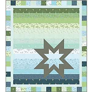 Robert Kaufman Over The Moon Flannel Suns, Fabric by The Yard (Duckling)