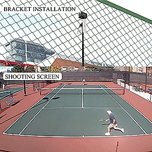 High Angle Fence Mount for GoPro Baseball Phone- Shooting from Height - Backstop Camera Fence Mount for Recording Baseball,Softball and Tennis Games