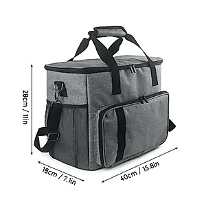 LIXADA Carrying Case for PS5 PS4 PS3 Game Consoles Storage Bag Pro-tective Travel Case