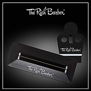 The Rich Barber Pro Barber Tools Set - Accessories Kit with 1-Minute Blade Modifier & 10-Second Blade Setter - Zero Gap Trimmer Alignment Tool, Blade Sharpener Block - Professional Barber Supplies
