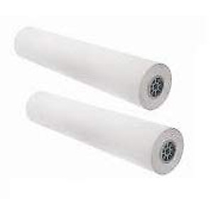2 Rolls 24" X 300' (24 Inch X 300 Foot) 20lb Bond Paper 2" Core. By CES Imaging