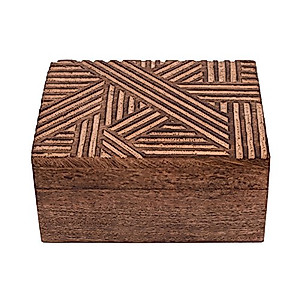 Handmade Wooden Jewelry Keepsake Box Storage Organizer Multipurpose Box Gift Boxes for Women