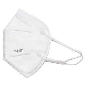 RightCare KN95 Protective Face Mask (Non-Medical) with Ear Loops and Shapeable Nose Bridge, Universal Size 10ct Pack