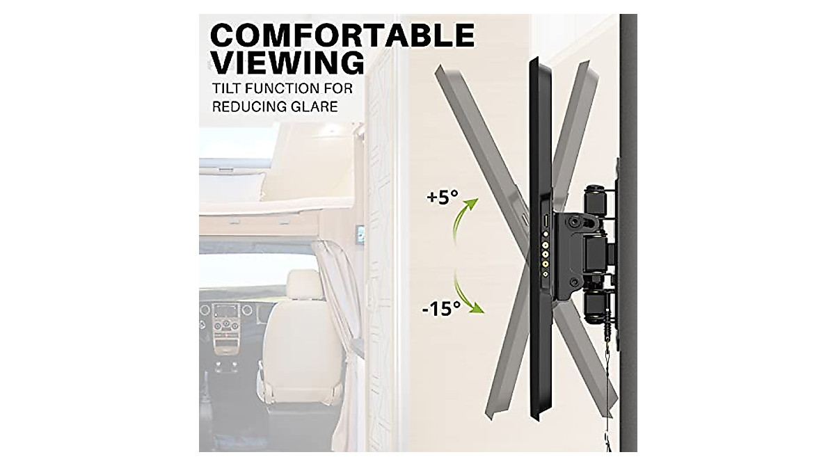 USX MOUNT Full Motion TV Wall Mount for 10-26" TVs