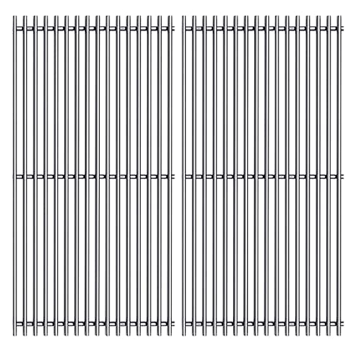 Cmanzhi 146.16197211 (2-Pack) 16 1/5” Stainless Steel Grates for Kenmore 146.10016510,146.46365610 146.16142210 146.16198211 146.46366610 146.46372610 PG-40409SOLB 146.34461410 146.16197211