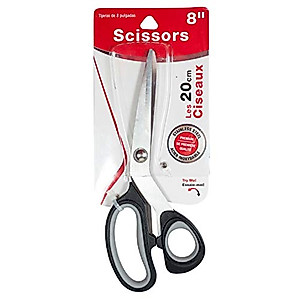 Jacent Premium Heavy Duty Stainless Steel Scissors - 8 Inch, 1 Pack