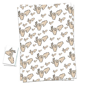 LimaLima Funny Rude Gift Wrap & Gift Tags Wrapping Paper Sheets X 2 Perfect For Valentine's Anniversary & Birthday Pack 2