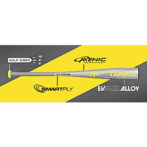 True Bats 2022 True Rake Usssa Baseball Bat -10 30.5 20.5