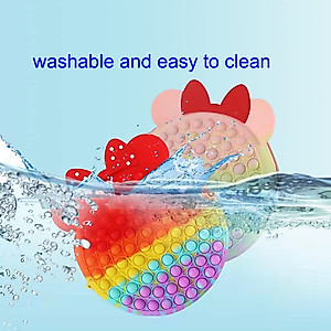 Pop Purse It Crossbody Girl, Lady Handbag, Large Pop Shoulder Purse for Kids(Cylinder Blue)