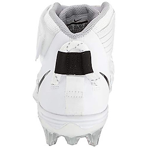 Nike New Force Savage Pro 2 Football Cleats White/Black/Wolf Grey Size 13 M