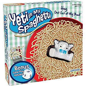 Yeti in My Spaghetti — Award-Winning, Silly Children's Game — Hey, Get Out of My Bowl! — Ages 4+ — 2+ Players