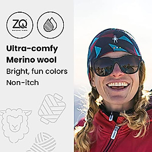 Smartwool Cozy Grip Flip Mitt | Merino Wool Touchscreen Winter Gloves For Men and Women, Black, Small/Medium