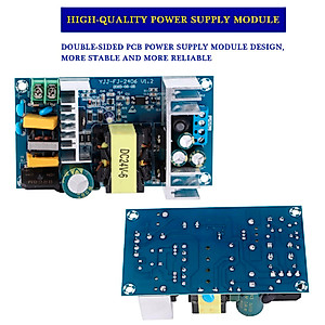 Zerone AC 100-240V to DC 24V 6-9A Switching Electricity Supply Module 150W High Power Industrial DC Electricity Supply Bare Board