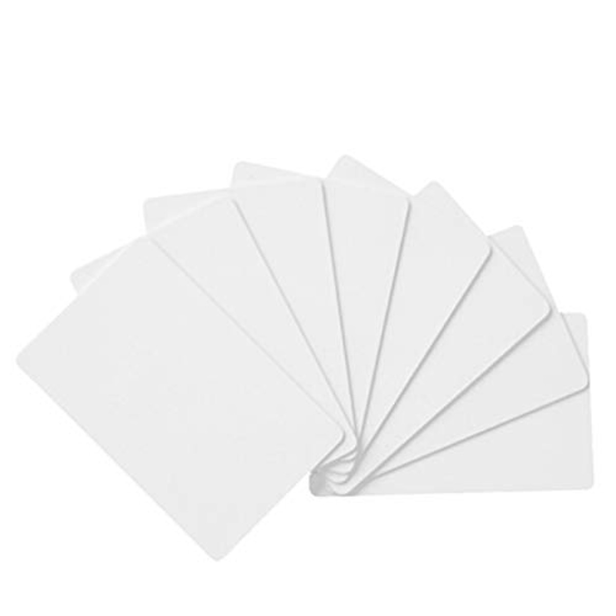 Gialer 100 Pack 1K RFID Smart Intelligent Cards Compatible with Mifare Classic 1K 13.56MHz 14443A Card White Card Hotel Key Cards Access Control Card Printable on Card Printers