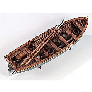 Model Shipways Wood HMS Bounty Launch 1:16 Plank-on-Frame Kit MS1850 - Model Expo.