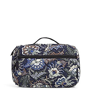 Vera Bradley Women's Cotton Travel Baby Changing Pad, Java Navy Camo - Recycled Cotton, One Size
