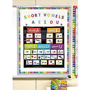Teacher Created Resources Colorful Stripes Magnetic Border (TCR77563)