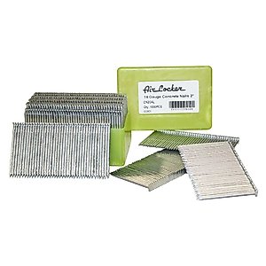 Air Locker CN20AL 14 Gauge Concrete T-Nails for Concrete Nailers 2 Inch Smooth Shank (1,000 per Pack)