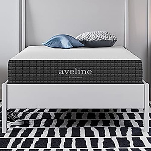 Modway Aveline Memory Foam Bed Mattress Conventional, Twin,Firm, White