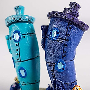 Penn-Plax Spongebob Bikini Bottom Homes Aquarium Ornament | Great Decoration Look for Your Tank