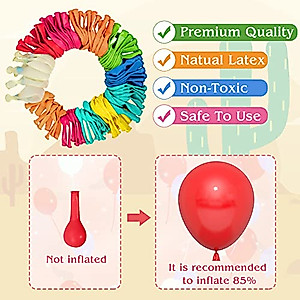 Amandir Fiesta Mexican Party Decorations 115Pcs Fiesta Balloon Garland Arch Kit Fiesta Party Banner Cactus Llama Avocado Foil Balloons Cinco De Mayo Taco Coco Baby Shower Birthday Carnival Party Decor