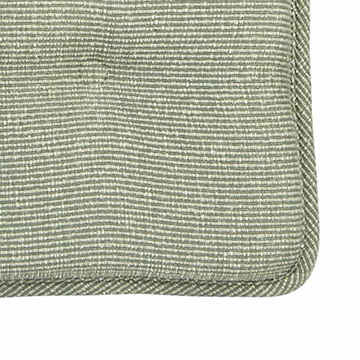 Klear Vu Omega Non-Slip Universal Chair Cushions for Dining Room, Kitchen and Office Use, U-Shaped Skid-Proof Seat Pad, 15x16 Inches, 4 Pack, 17 Celadon