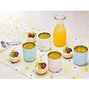 Thermos JDH-280C AQ Vacuum Insulated Cup, 9.5 fl oz (280 ml), Aqua