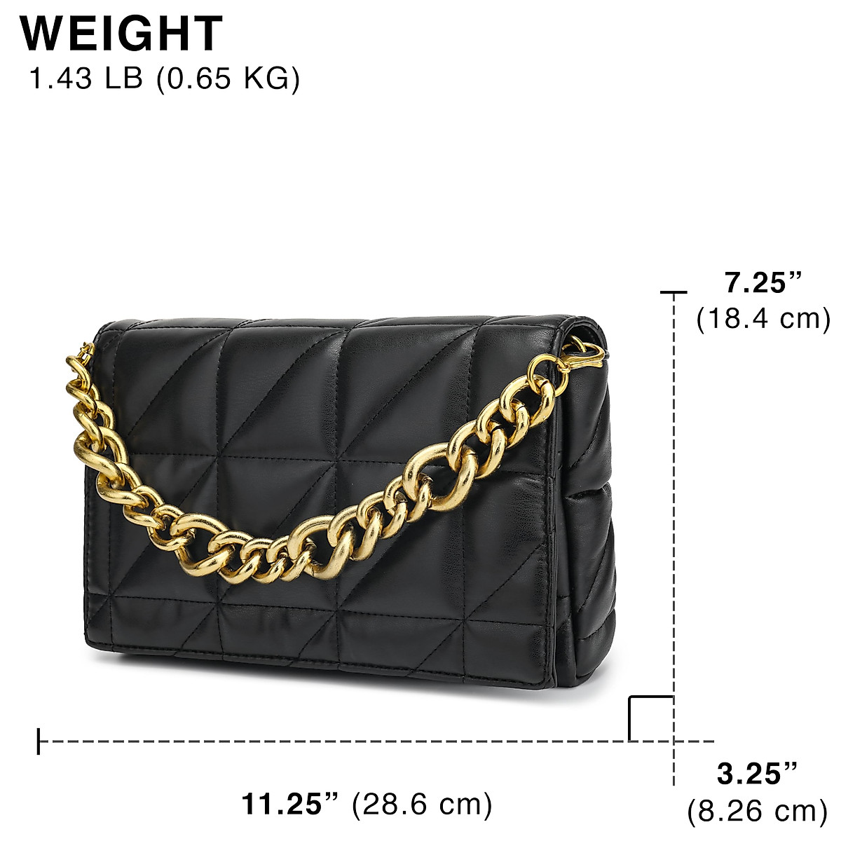 Scarleton Purses for Women, Quilted Crossbody Bags for Women, Shoulder Bag, Handbags for Women, H2094