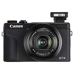 Canon PowerShot Digital Camera [G7 X Mark III] with Wi-Fi & NFC, LCD Screen and 4K Video - Black (Renewed)