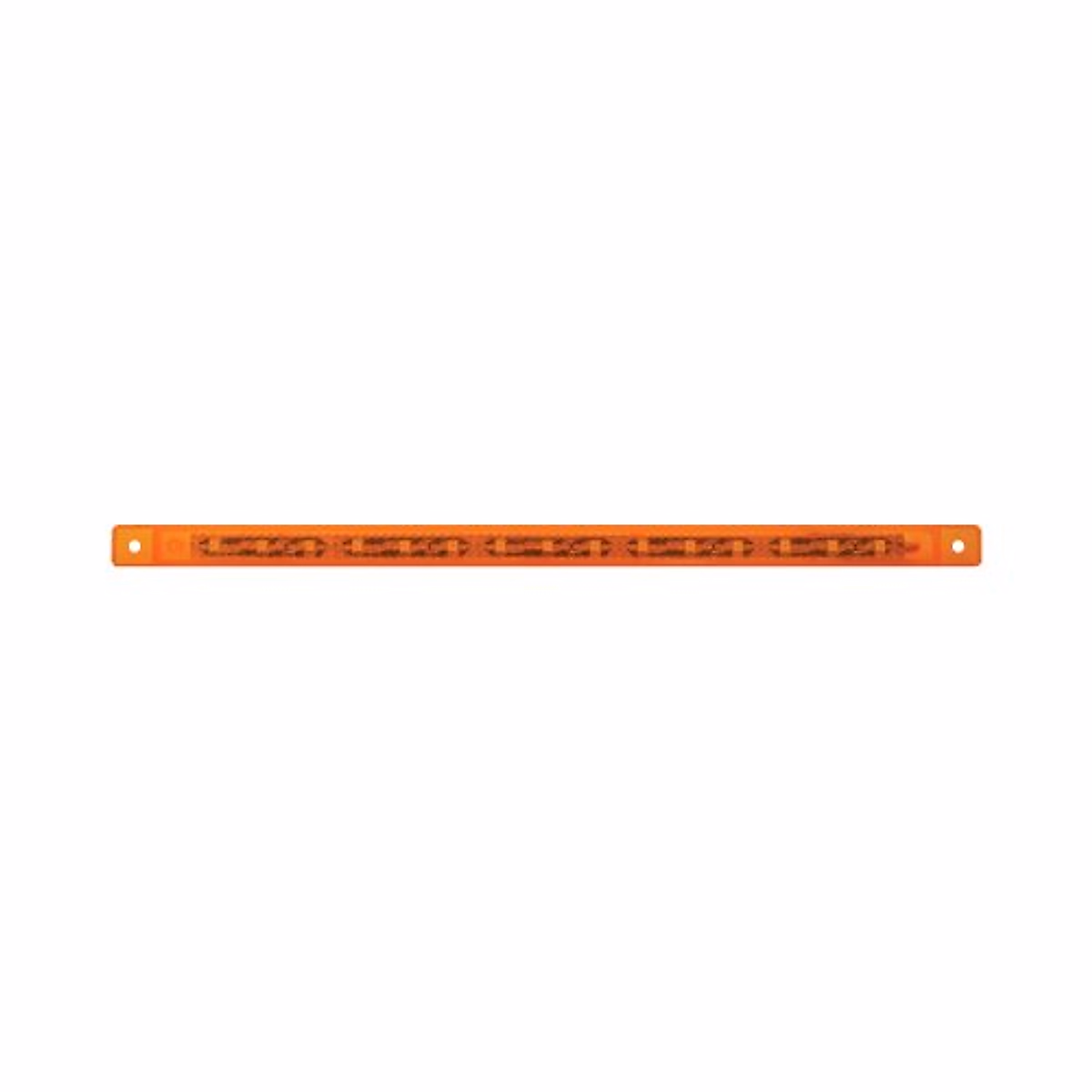 GG Grand General 76310 Amber 12" Ultra Thin Surface Mount 15-LED Marker and Clearance Sealed Light Bar, Amber/Amber