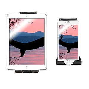 MWE 360 Photo Booth Accessories Bike Phone Mount,Mic Stand Phone Holder,Phone Clamp Mount, Pole Tablet Mount,Handlebar Tablet Holder,Suitable for Installation on Stand