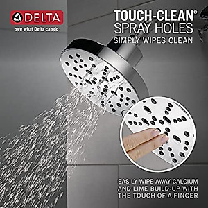 Delta Faucet Galeon Dual Function Chrome Shower Faucet Set with H2Okinetic Shower Head, Tub and Shower Faucet, Shower Trim Kit, Shower Fixtures, Lumicoat Chrome T17272-PR (Valve Not Included)