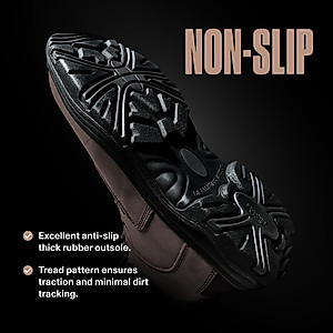 EVERBOOTS ULTRA DRY Men's Waterproof Hiking Work Boots, Lightweight Ultility Leather Shoes, Water Proof Tactical Military Outdoor Ankle Mens Boot for Construction, Roofing, Hunting (9.5, Dark Brown)