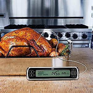 OXO Good Grips Chef's Precision Digital Leave-In Thermometer, Stainless Steel, 1 count