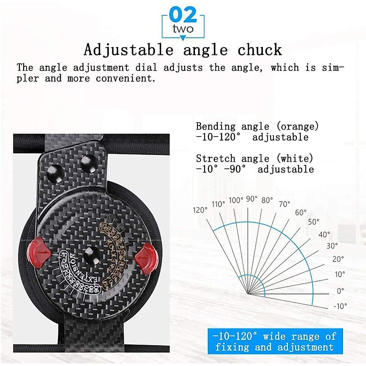 Hinged Knee Brace ROM Knee Brace Knee Orthosis Adjustable Joint Support Fracture Fixed Guard Helps Stabilized Knee for Arthritic ACL Meniscus Tear Sports Injuries Adjustable Knee Immobilizer
