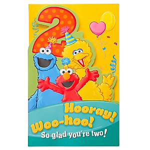 American Greetings 2nd Birthday Card (Sesame Street)