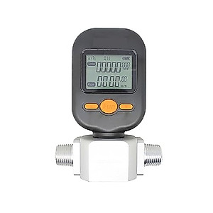 Flow Control Meter MF5706 (0-10L/25L) Gas Mass Flow Meter, MF5712 (0-200L) Compressed Air Nitrogen Oxygen Argon Carbon Dioxide Digital Flowmeter Used in Petroleum,Food, Etc. (Color : MF570