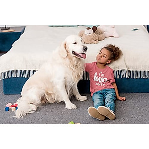 2nd Birthday Outfits for Toddler Girls im Two Cute Shirt Girl 2 Year olds Second (Mauve, 2 Years)