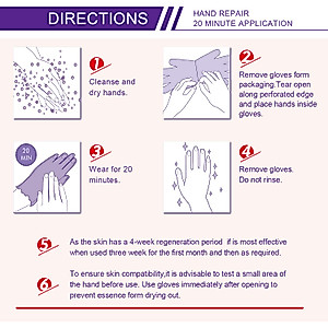 Hand Peel Mask, (5 Pack) Moisturizing Gloves,Moisturizing Natural Therapy Gloves,Exfoliating Hand Peeling Mask for Dry Hands, Repair Rough Skin for Men Women