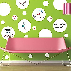 30 x PCS Floor Dots 4 Inch Removable Multicolor Vinyl Stickers for Preschool and Kindergarten Elementary Teacher - Removable Line Marker for Classroom - Social Distancing