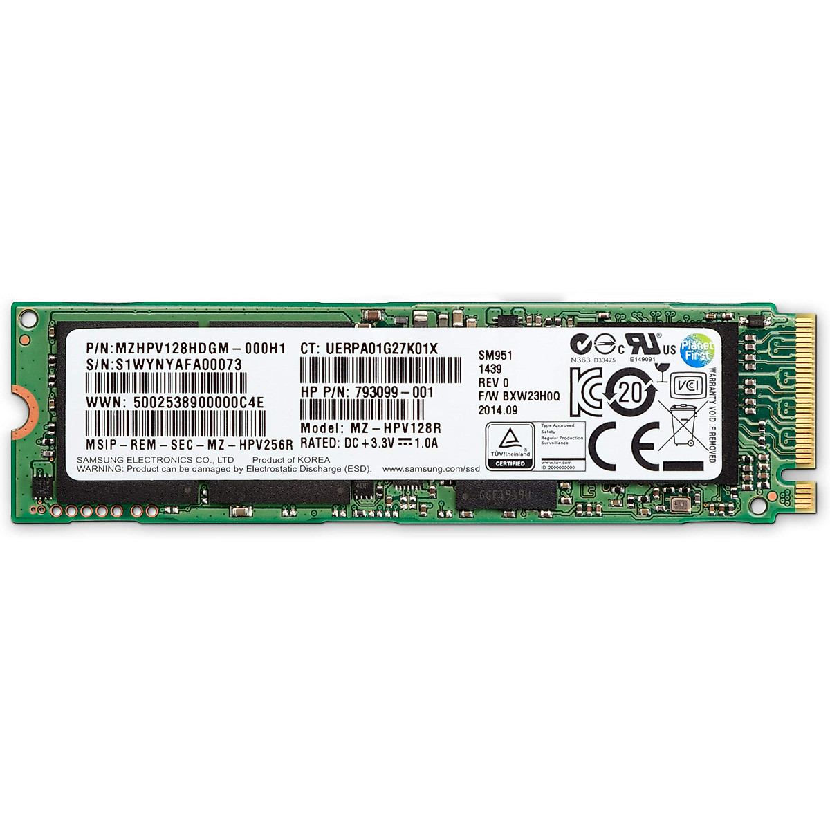 HP 256GB Internal Solid State Disk