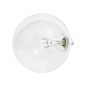 Philips 60w 120v G40 DuraMax Clear E26 Decorative Incandescent Light Bulb
