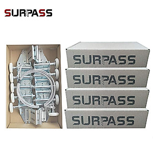 Surpass Garage Door Roller/Hinge/Top Bracket/Wire Rope (for 7' Height Doors)