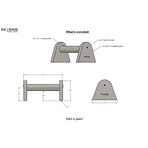 Beyond Balance Wood Parallettes Push-up Bar Dip Station | Handstands Planche Push-ups L-sits Dips Acrobatics (Small)