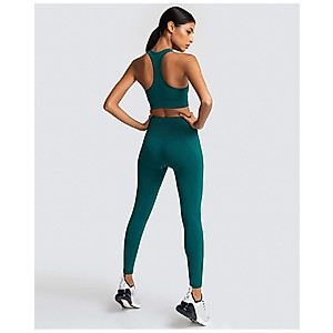 Beaufident Workout Sets for Women Active 2 Piece Seamless Matching High Waist Yoga Set Gym Outfits