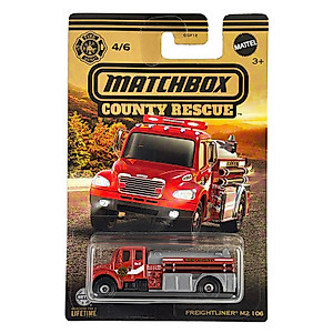 Matchbox County Rescue Freightliner M2 106 4/6