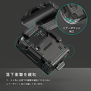 VRS DESIGN Terra Guard Active for Galaxy Z Flip 4 5G (2022), Premium Durable Semi-Auto Hinge Protective Case with Multi-Clip