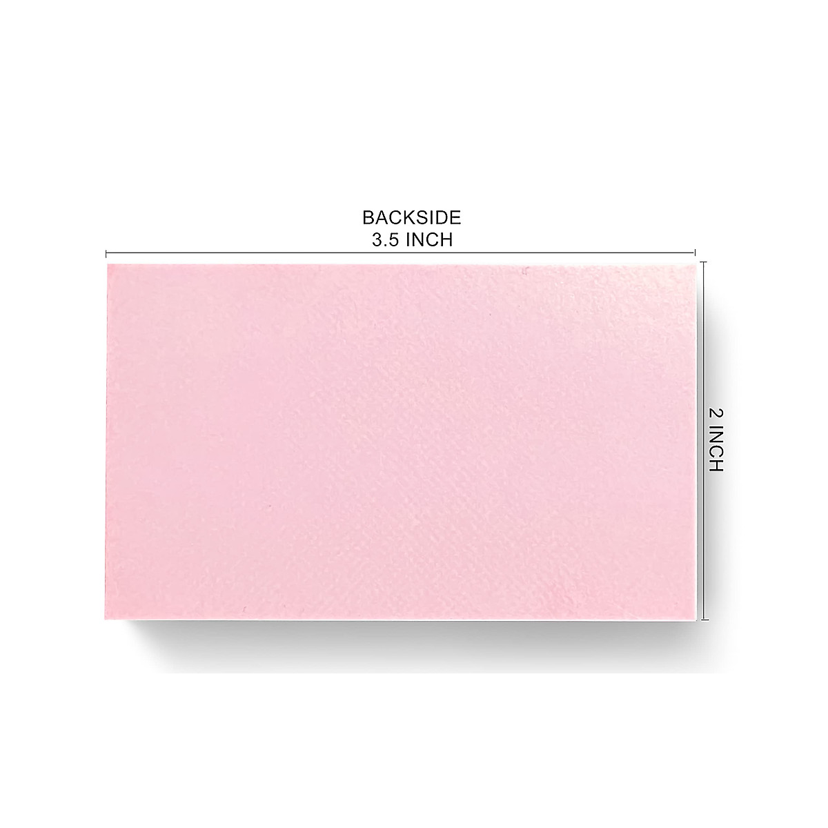 RXBC2011 Thank you for your order Card Thank you Cards Package Insert for online business Pack of 100 pink