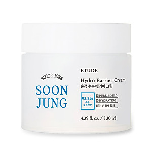 ETUDE Soonjung Hydro Barrier Cream BIG SIZE 130ml | Moisturizing and soothing cream | Korean Skin Care | Care Solution for sensitive skin | K-Beauty, Skin Care, Perfect for Gift