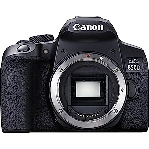 Canon EOS 850D (T8i) DSLR Camera EF-S 18-55mm f/4-5.6 is STM Lens Bundle, Starter Kit with (Gadget Bag, Digital Slave Flash, 192Gb Memory, 50" Tripod and More) (Renewed)
